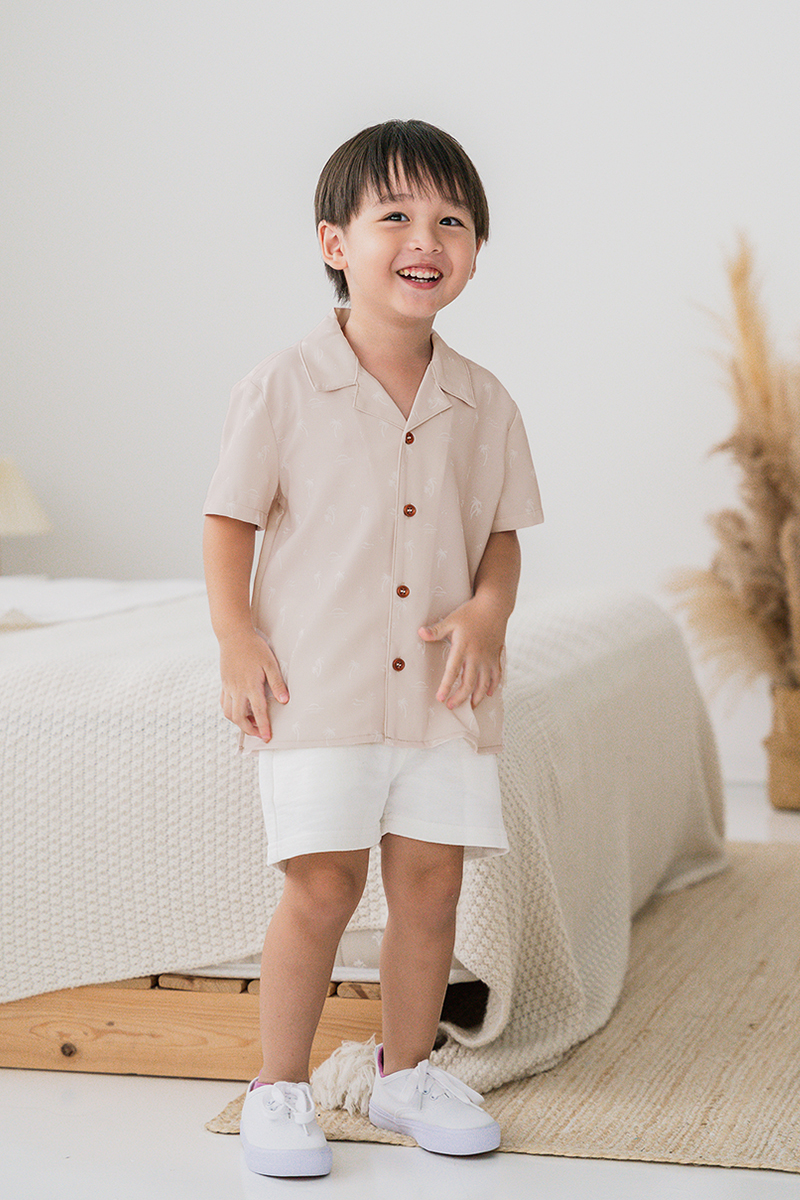 Kids Jay Collar Shirt (Island Breeze) | Dear Lyla